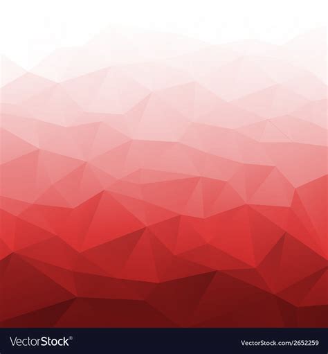 Abstract Gradient Red Geometric Background Vector Image
