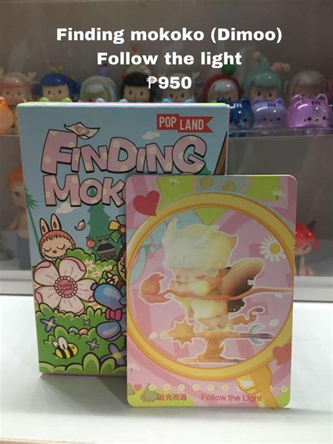 Pop Mart Finding Mokoko Dimoo Hobbies And Toys Toys And Games On Carousell