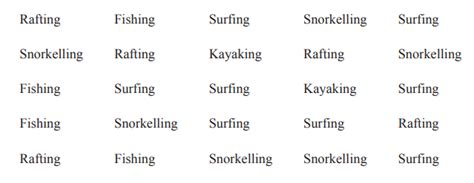 Igcse Mathematics 0580 C91 Collect Classify And Tabulate
