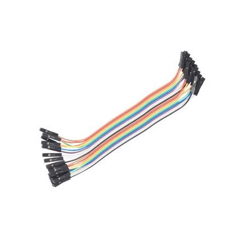 Cabo Jumper 20cm Femea X Femea 20 Unidades Para Arduíno Shopee Brasil