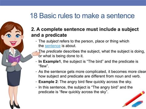 Understanding Sentence English Grammar Pptx Chemistry Science