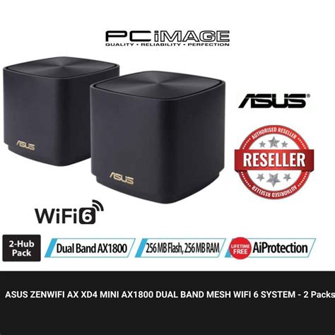 Asus Zenwifi Ax Xd Mini Ax Dual Band Mesh Wifi System Pack Pc Image Malaysia