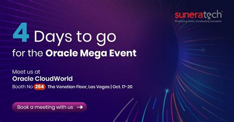 Suneratech On Linkedin Suneratech At Oracle Cloudworld 2022