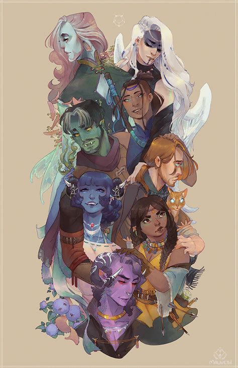 Mighty Nein On Behance