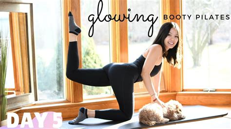 Day 5 Glowing Booty Pilates Workout 30 Days Of Light Pilates