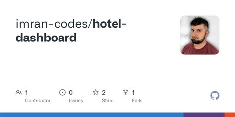 Github Imran Codeshotel Dashboard