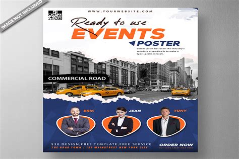 Event Poster Template Graphic By Wellspring Entertainments · Creative