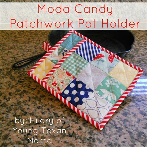 Patchwork Pot Holder Tutorial Patchwork Pot Holder Tutorial