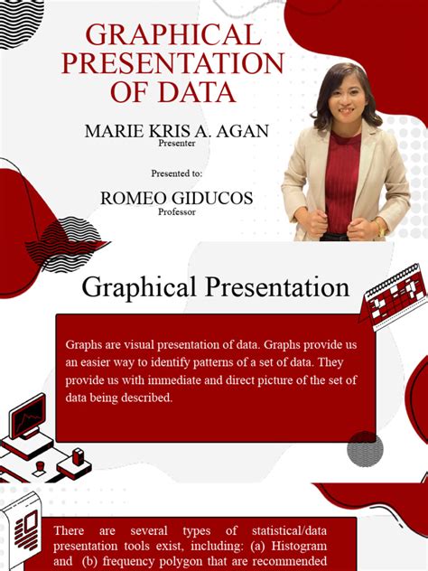 Graphical Presentation Of Data Canva Pdf Histogram Chart