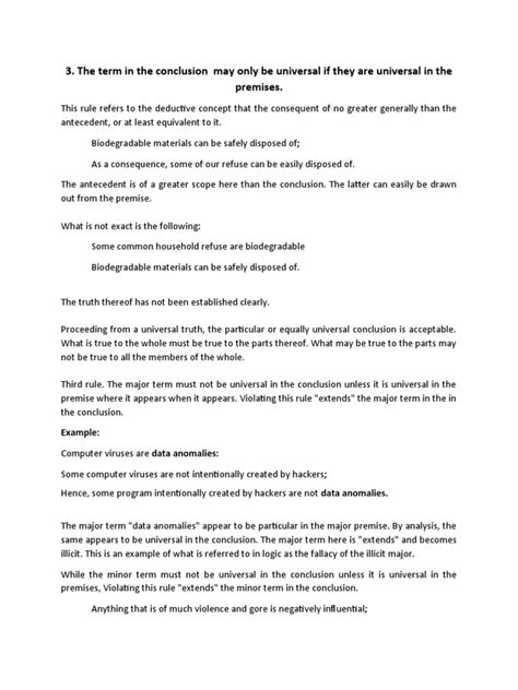 Logic Pdf Logic Fallacy