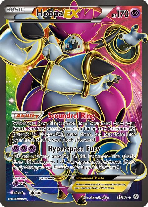 Hoopa Pokemon Card Ex