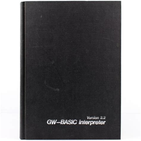 Microsoft Gw Basic Interpreter Users Guide Wts Retro Køb Her