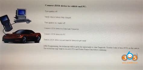 GM MDI Chevrolet Cruze Instrument Cluster Calibration Updates Via SPS Programming OBDII Com