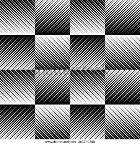 Abstract Spiky Pattern Alternating Squares Pointed Stock Vector
