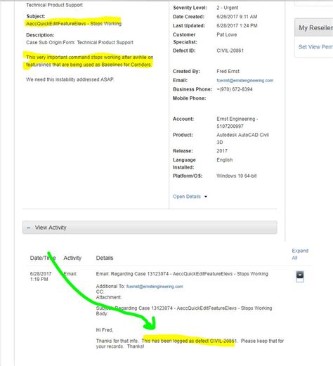 Solved Corridor Baseline Feature Line Missing Upon Reopening Civil 3d