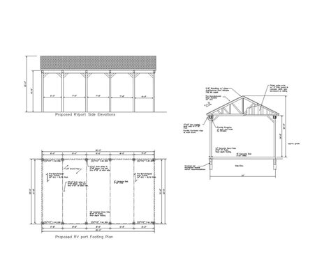 Rv Pole Barn Building Plans