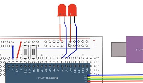 Stm32 第二节 Gpio输入（按键，传感器）stm32上拉模式按钮按下输入 Csdn博客