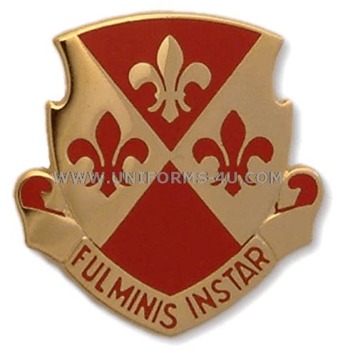 U S Army 104th Regiment Unit Crest Dui