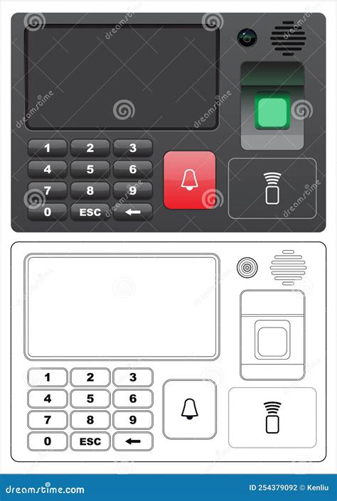 Input Screen Button Interface Royalty Free Stock Image 22796932