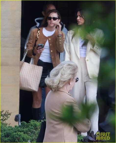 Emma Watson Grabs Lunch In Malibu Before Cheering On Taylor Swifts