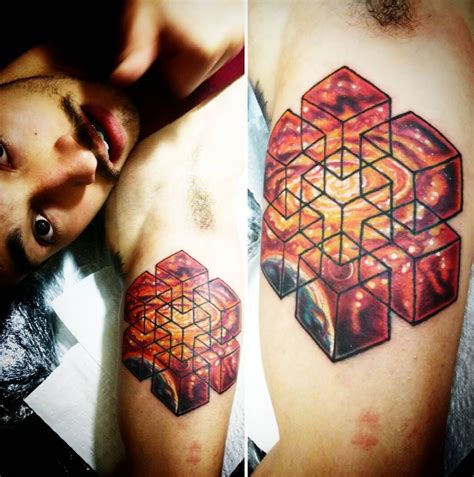 Tesseract Tattoo