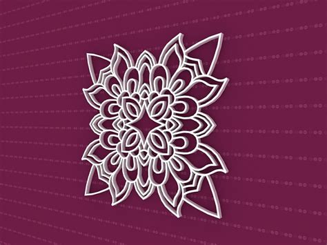 Mandala Modelo 3d 3 Dwg Fbx Max Unknown Obj Stl Wrl Free3d