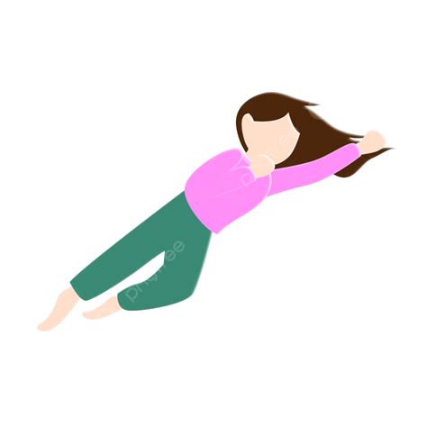 Material Girl Clipart Vector Cute Dancing Girl Free Material Illustration Elements No