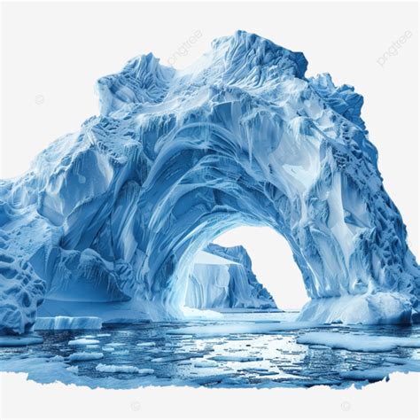 얼음 동굴이 있는 북극 풍경 북극 빙 풍경 Png 일러스트 및 이미지 에 대한 무료 다운로드 Pngtree