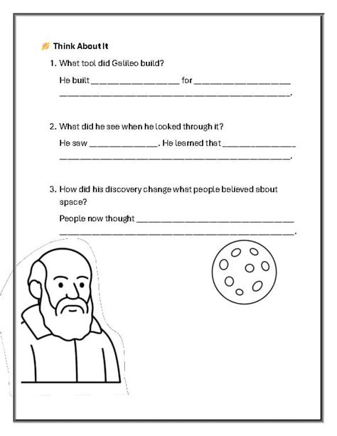 Galileo And The Telescope By Make It Easy To Teach Tpt