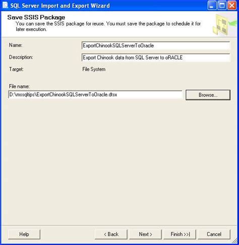 Export Sql Server Data To Oracle Using Ssis