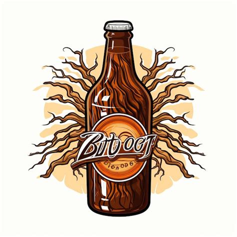 Premium Vector Root Beer Vector Flat Geometric Watercolor White