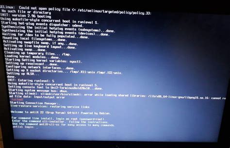 Boot Error Antix 22 Solved Antix Forum