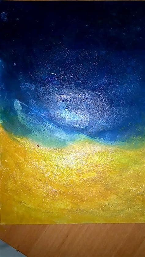 Картина акрилом Море