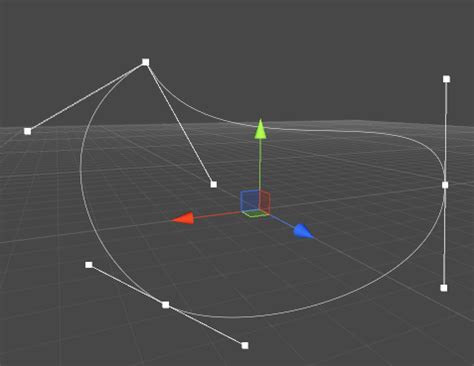 Unity Game Engine Chaining A Path Of D Bezier Segments Stack Overflow
