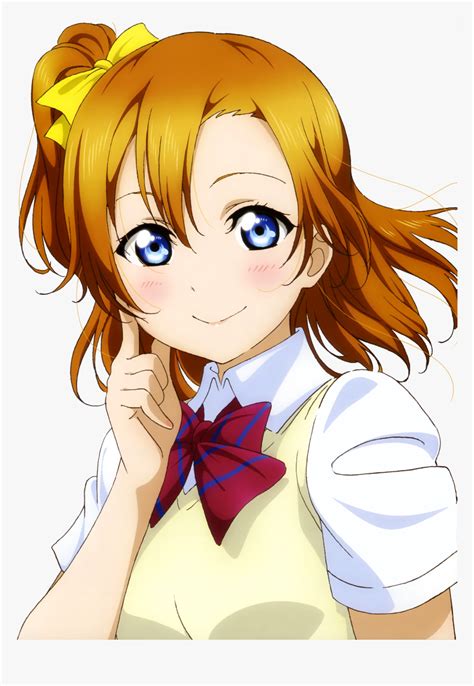 Orange Haired Anime Girl