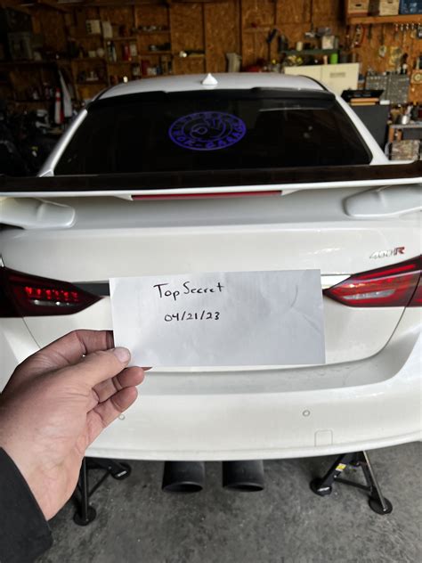 Q50 Trunk With Oem Gtr Spoiler Page 2 Infiniti Q50 Forum
