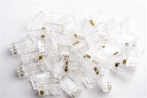 Premium Photo Connector Rj45 Isolation On White Background Isolation