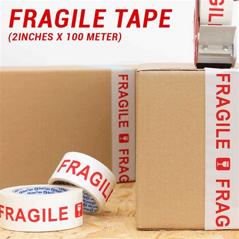 Hc Fragile Packaging Tape Warning Fragile Tape Packing Printing Tape 2