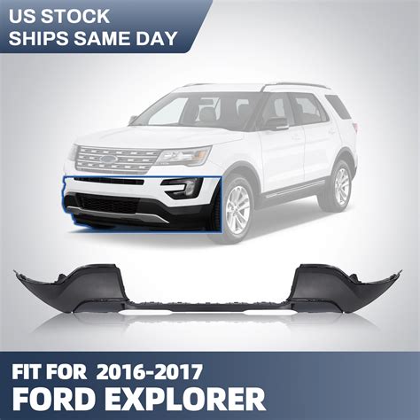 Front Bumper Lower Valance For 2016 2017 Ford Explorer Textured