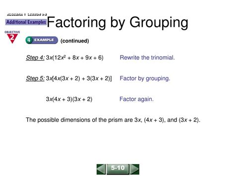 PPT Factoring By Grouping PowerPoint Presentation Free Download ID 1029885