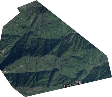 天台山林场高清卫星地图