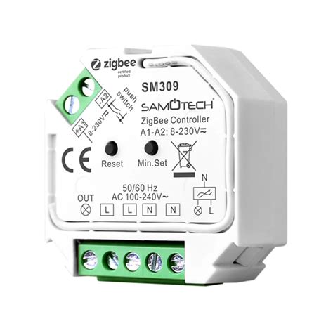 Samotech Dimmer Switch SM Zigbee Compatibility