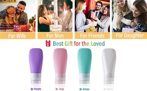 Modengkongjian Leak Proof Travel Bottles Tsa Approved