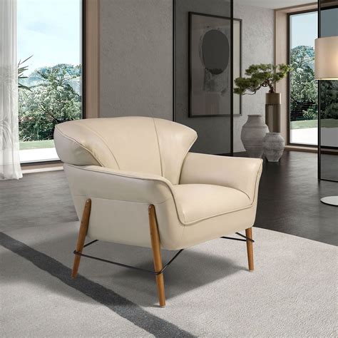 Fotoliu Din Piele De Vaca Bej 5129 Angel Cerda Luxu Ro Mobilier