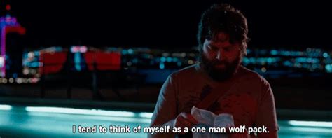 One Man Wolf Pack The Hangover  Wiffle