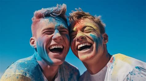 Premium Ai Image Photo Young Lesbian Couple Celebrates Pride Month