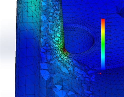 Show Mesh On Section Plane In SOLIDWORKS Simulation