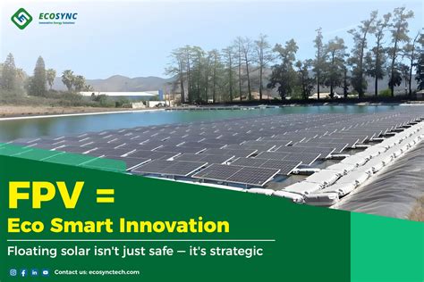 Ecosync Floating Solar Protect Reservoirs And Save Water