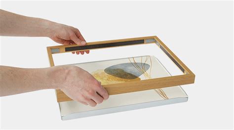 Bilderrahmen Eiche Günstige Holzahmen Kaufen Bei Halbe