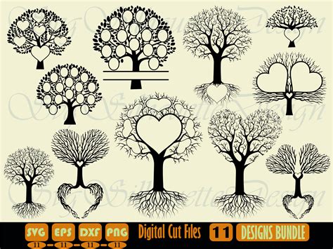Valentines Day Heart Tree Svg Tree Of Life Tree Roots Etsy Heart Porn